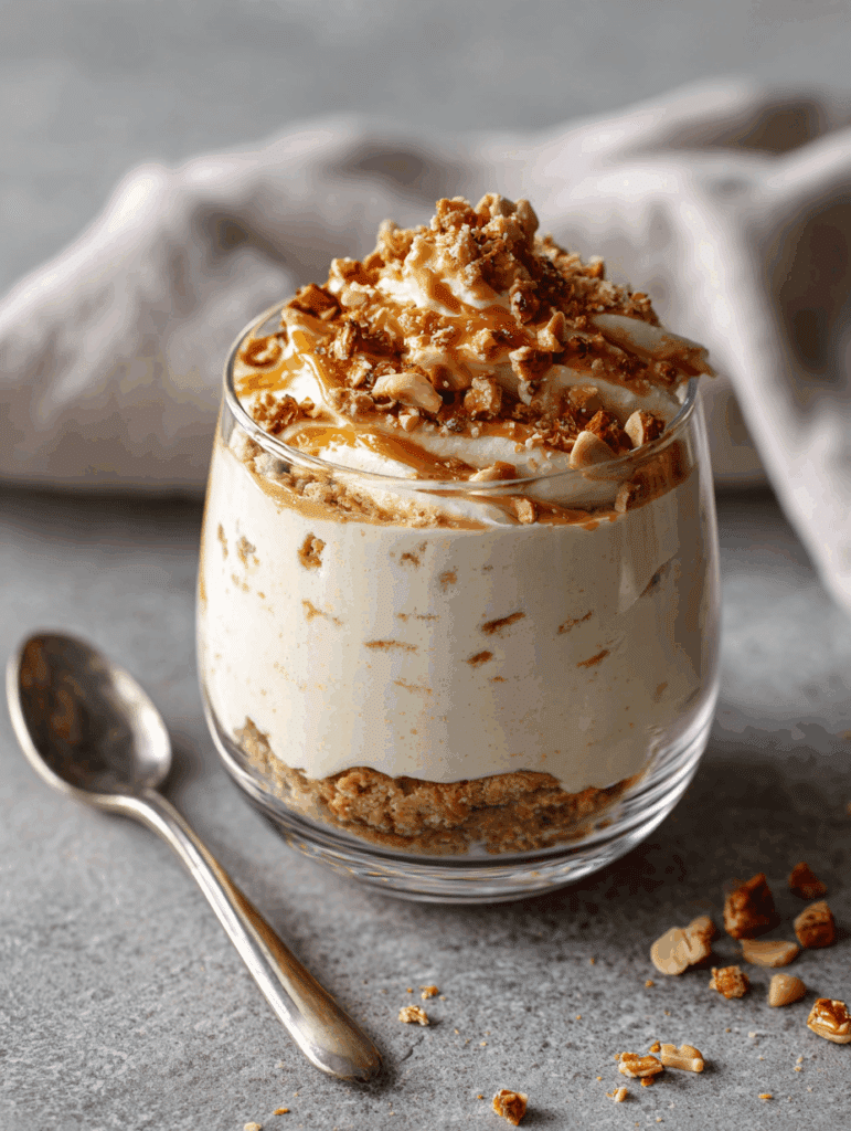 Cottage Cheese Peanut Butter Mousse